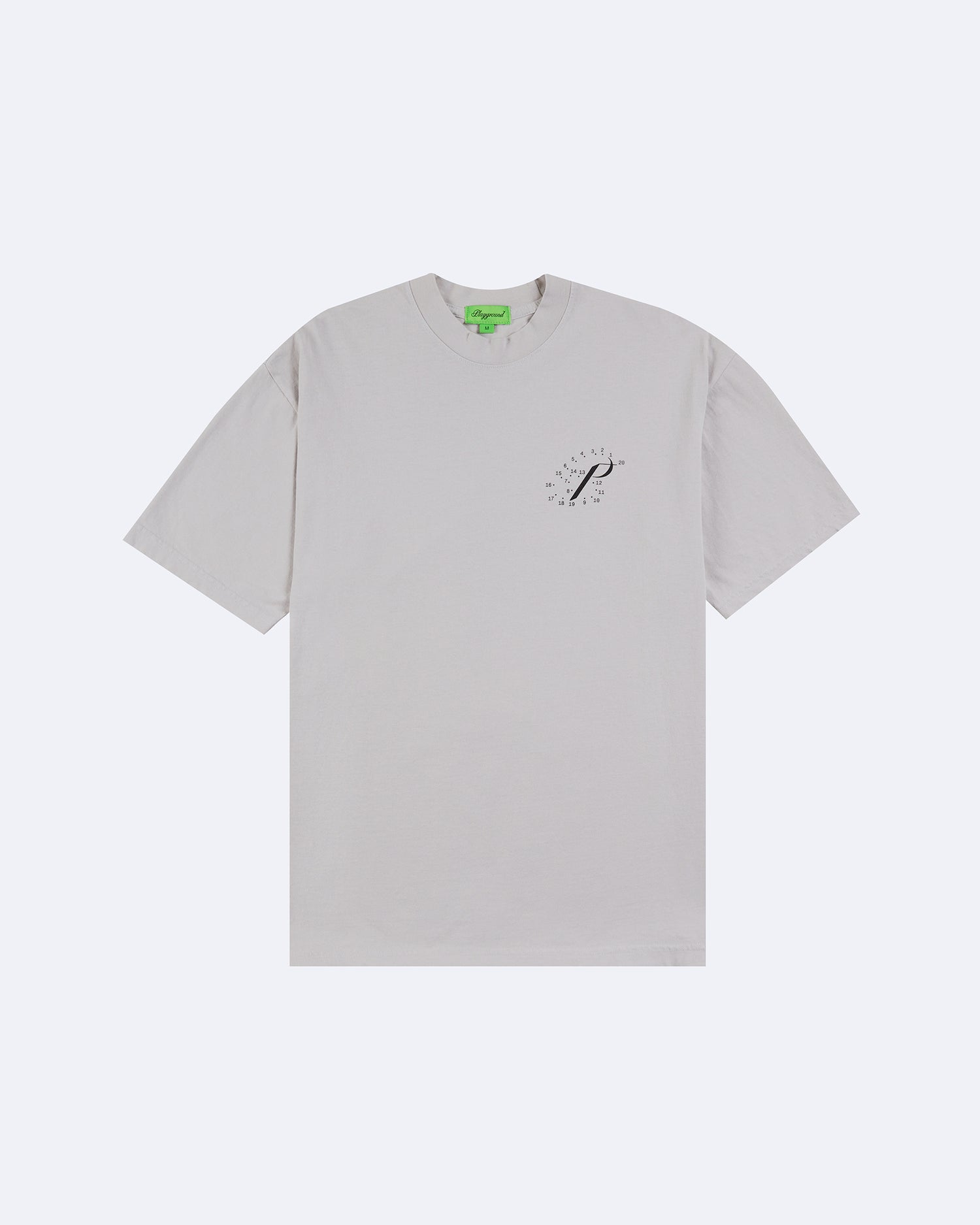 Connect The Dots T-Shirt - Cement | Pangram Playground